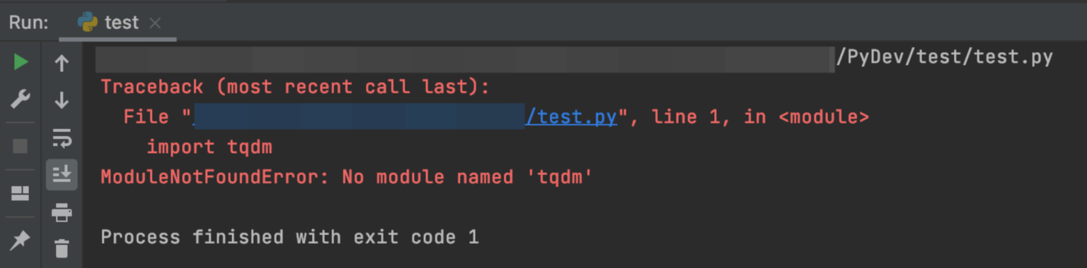 【Python】PyCharmのModuleNotFoundErrorの解消