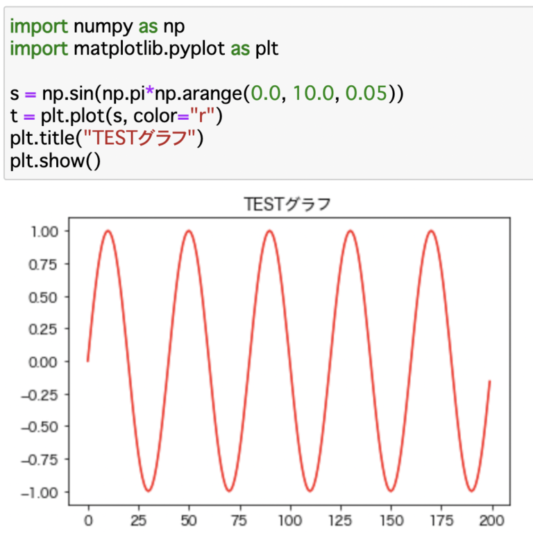 【python】matplotlibで日本語を使おう