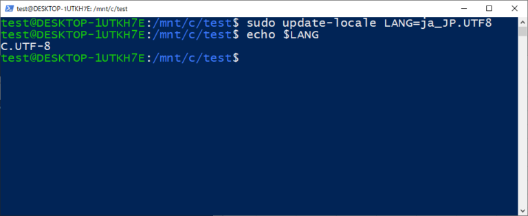 【WSL2】Ubuntu 20.04 で日本語を表示したい