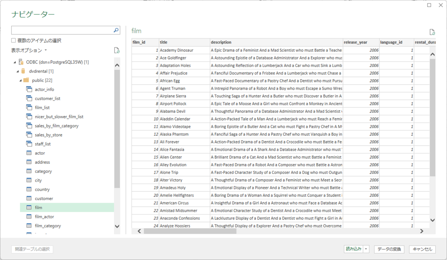 【PostgreSQL ODBC】psqlODBCをインストールしてPostgreSQLにExcelから接続しよう